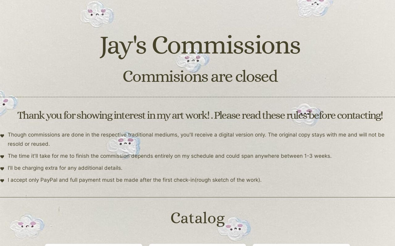 Jay's commissions